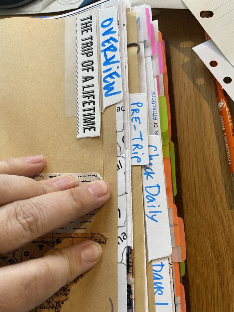 How I Plan My Roadtrips: Part III: The Organization – Karilogue